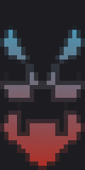 Skulled oni mask Minecraft Banner