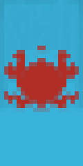 Crab Minecraft Banner