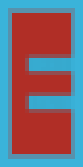 Letter E Minecraft Banner