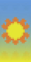 Another Sunrise Minecraft Banner
