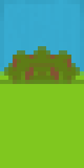 Jungle/Swamp tree Minecraft Banner