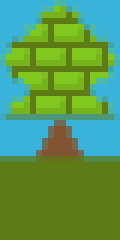Pine Tree Minecraft Banner