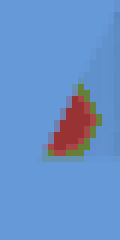 Watermelon slice Minecraft Banner