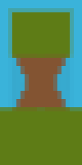 Dark oak tree Minecraft Banner