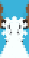 Fluffy goat Minecraft Banner