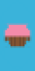 Cupcake Minecraft Banner