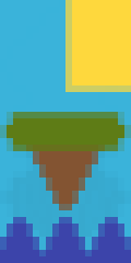 floating island Banner Minecraft Banner