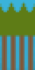 Baisic Forest Banner ( Cheap ) Minecraft Banner