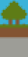 Forest Biome Minecraft Banner