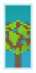 Tree Minecraft Banner