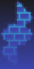 Blue bricks Minecraft Banner