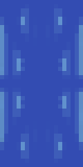 Blue Minecraft Banner