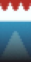 Jaws poster Minecraft Banner
