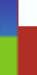 Colorblock flag Minecraft Banner