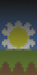 Sun Minecraft Banner