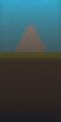 Dusk Mountain Minecraft Banner