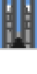 Castle On Mountain Minecraft Banner