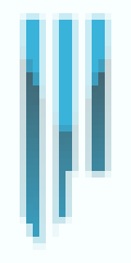 Light blue banner Minecraft Banner