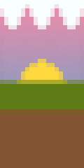 Sunrise Minecraft Banner