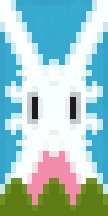 Bunny Rabbit Minecraft Banner