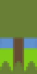 Overworld Tree Minecraft Banner