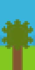 Tree Minecraft Banner