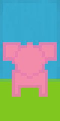 Minecraft Banner pig Minecraft Banner
