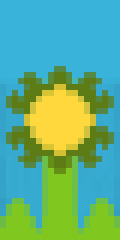 sunflower Minecraft Banner