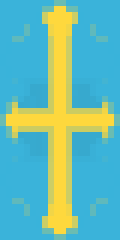 Asturias Victory Cross Minecraft Banner