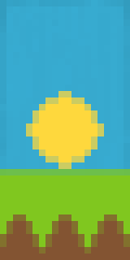 The day time Minecraft Banner