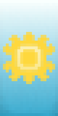 Sun Minecraft Banner