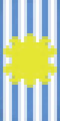 Argentina Flag Minecraft Banner