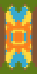 Aztec banner Minecraft Banner