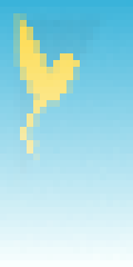 Yellow Bird Minecraft Banner
