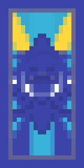 Azure Dragon Minecraft Banner