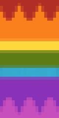 rainbow steve banner Minecraft Banner