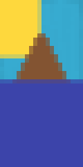 Dirt Pyramid Minecraft Banner
