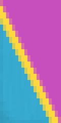 Pansexual Banner- Flag Minecraft Banner