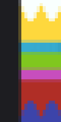 SMPTE color bars Minecraft Banner