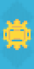 Golden Inka Mask Minecraft Banner