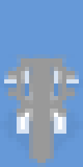 Asian Elephant Minecraft Banner