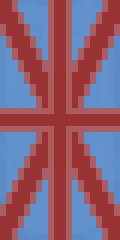 england flag Minecraft Banner