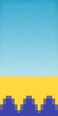 BeachWater Minecraft Banner