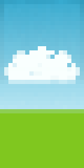 cloud Minecraft Banner