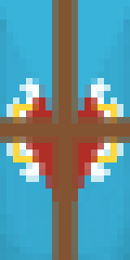 Sacred Heart of Jesus Minecraft Banner