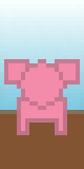 Pig mud Minecraft Banner