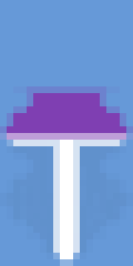 Purple Mushroom Minecraft Banner