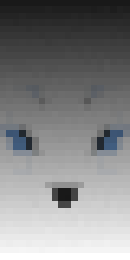 evil white thing Minecraft Banner