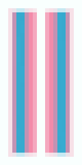 Trans Flag Minecraft Banner