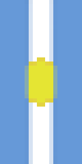 Argentina flag Minecraft Banner